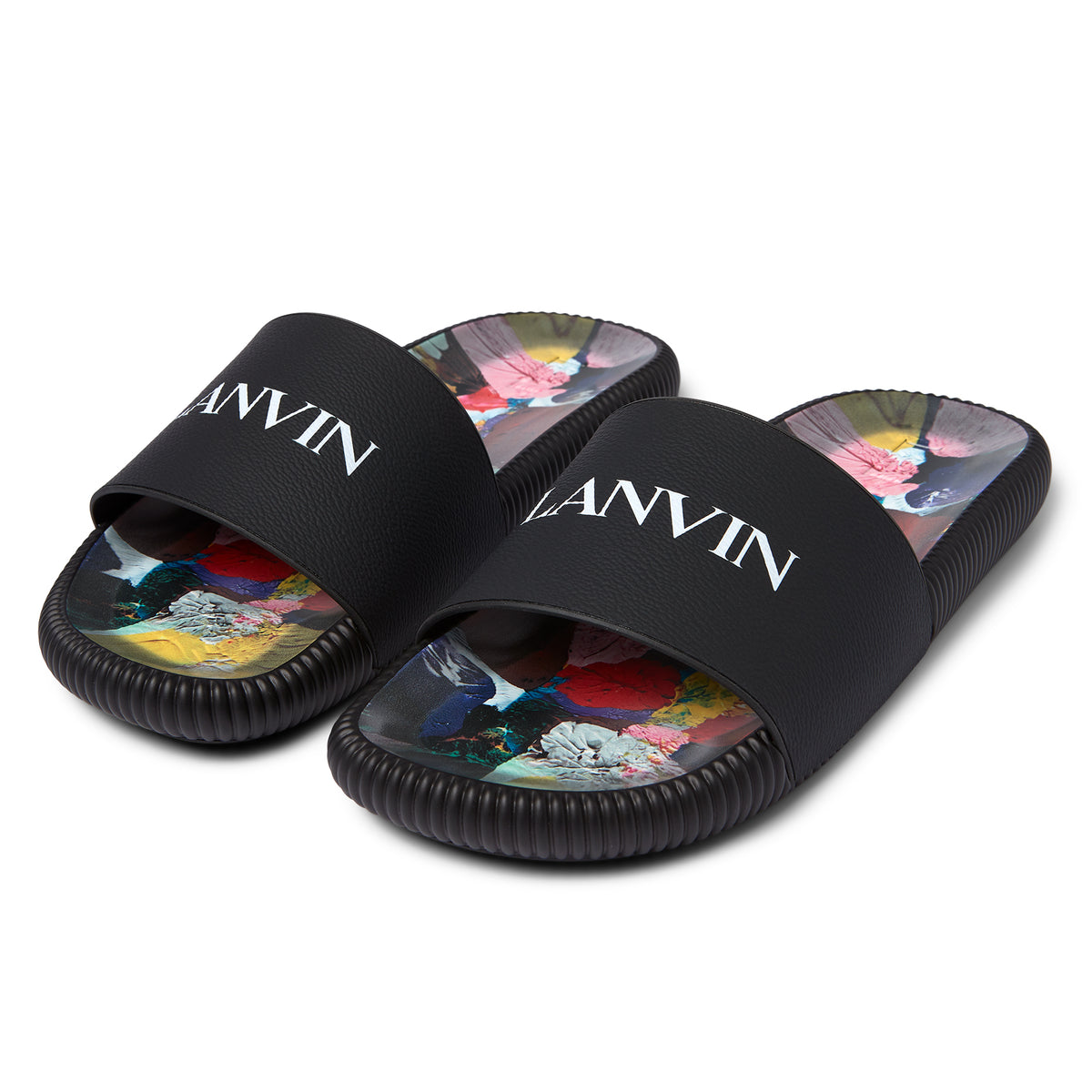 GALLERY DEPT. GD X LANVIN ARPEGE POOL SLIDES (WOMEN'S) | BLACK