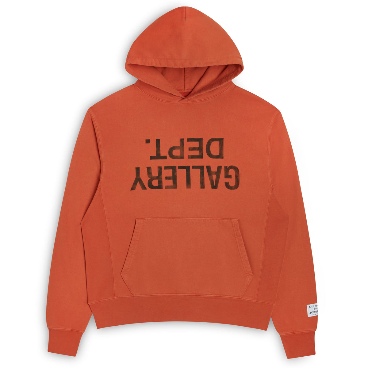 GALLERY DEPT. G-PATCH FUCKED UP HOODIE | BURNT ORANGE