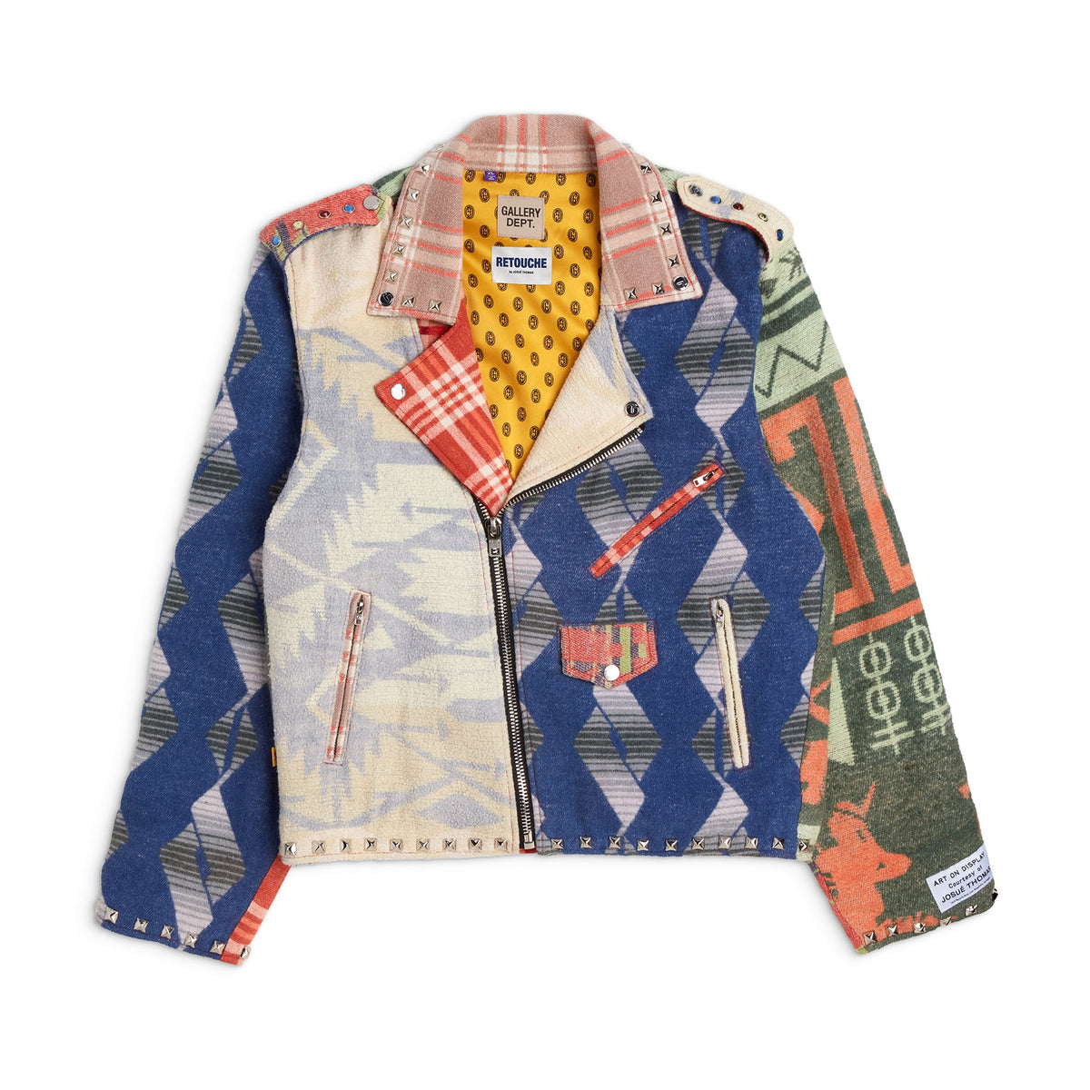 GALLERY DEPT. RETOUCHE BEACON MOTO JACKET | MULTI